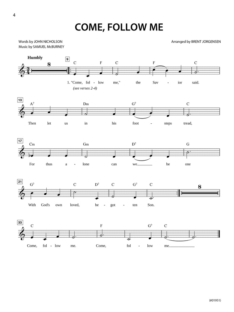 HYMN-ALONGS Vol. 1 - LEAD SHEETS — Jackman Music