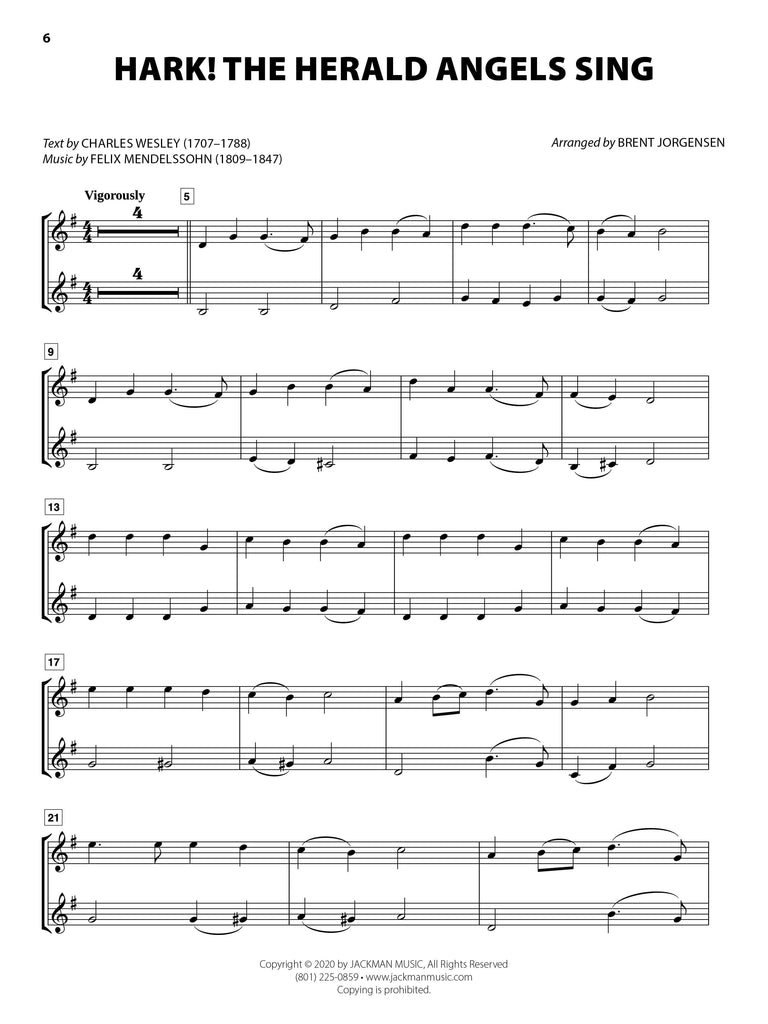 Christmas HYMN-ALONGS - Bb TRUMPET — Jackman Music