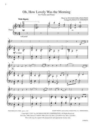 Oh, How Lovely Was the Morning - Violin Solo — Jackman Music