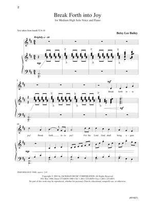 Praiseworthy Singer – Vol. 14 (Break Forth Into Joy) — Jackman Music