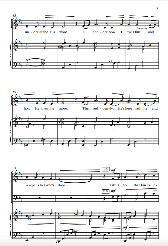 Hear Him - SATB - Murphy — Jackman Music