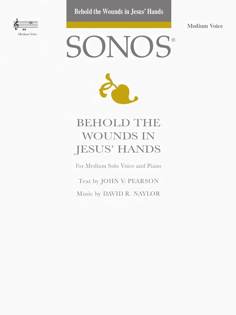 Behold the Wounds in Jesus' Hands - Vocal Solo - Medium — Jackman Music