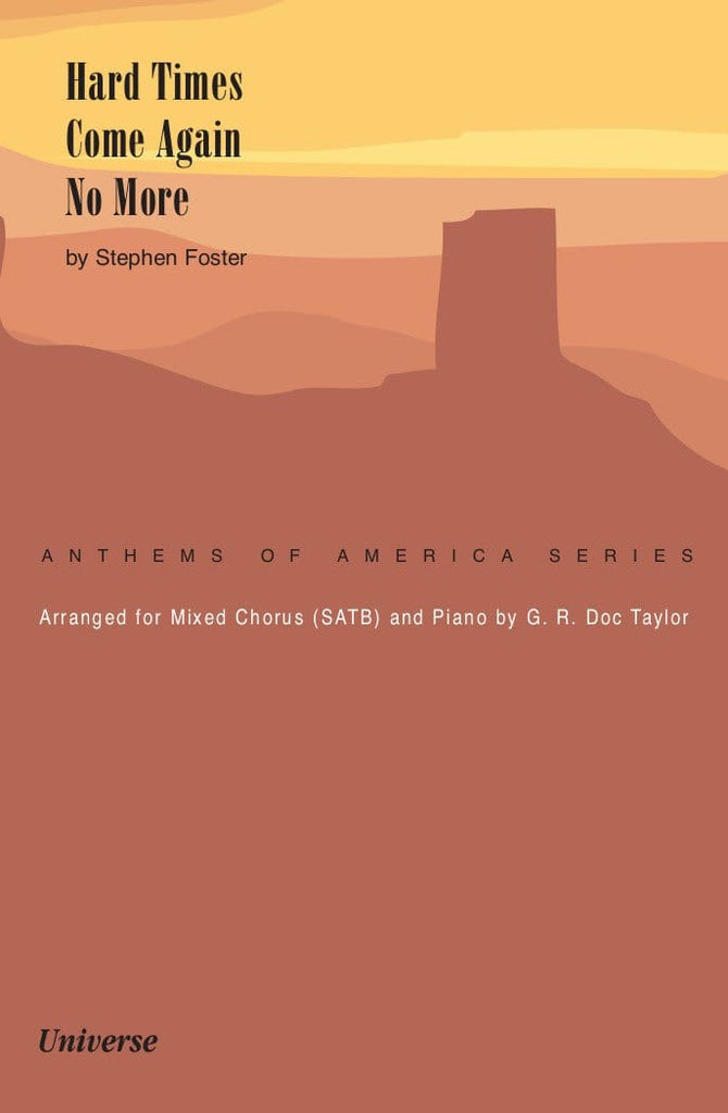 Hard Times, Come Again No More - SATB (Digital Download) — Jackman Music